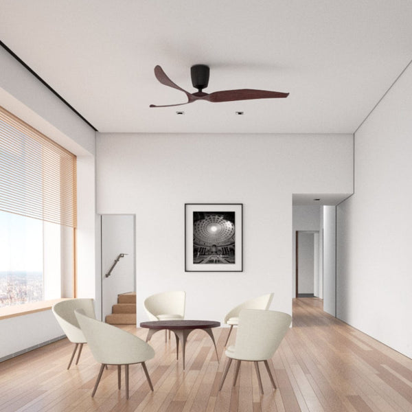FR Ceiling Fan Dark Woodgrain - Urban Lighting