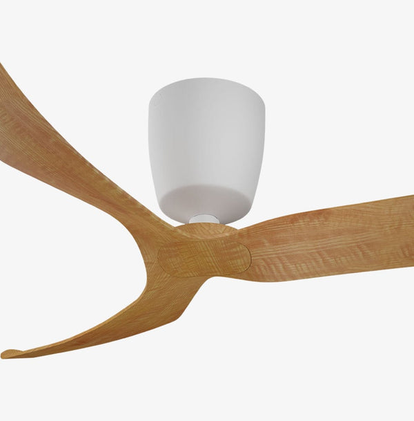 FR Ceiling Fan Light Woodgrain and White - Urban Lighting