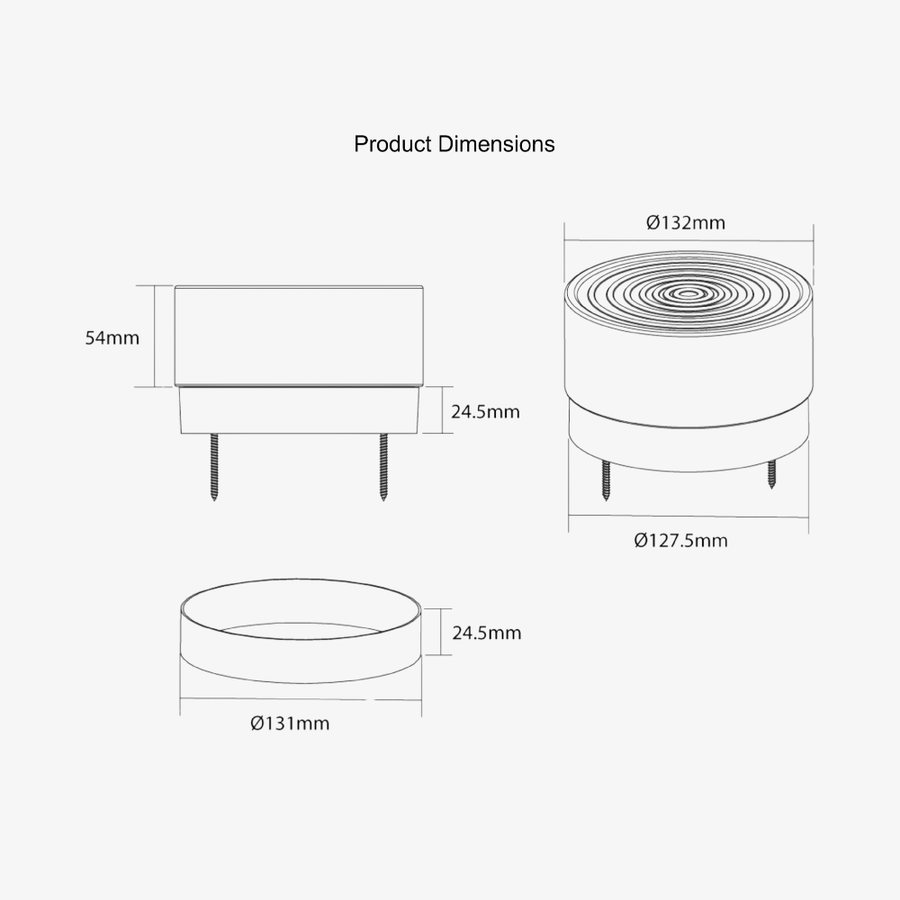 Loop Fusion Wall / Ceiling Light - Urban Lighting