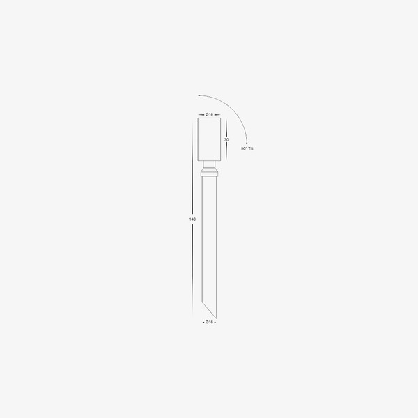 Spar Ø16mm Spike Light - 12V - Urban Lighting