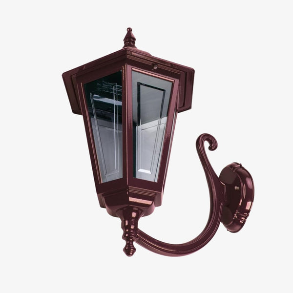 Turin Large Up Curved Wall Bracket - Urban Lighting