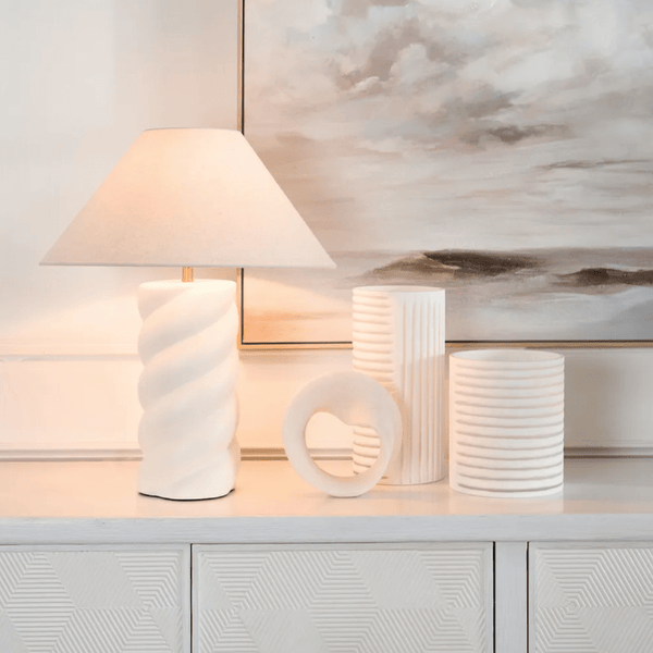 TWIST COLUMN LAMP & SHADE - Urban Lighting