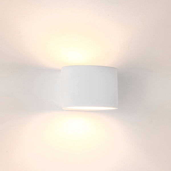 Arc LED Plaster Wall Light - Urban Lighting
